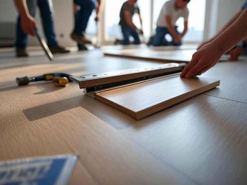 Shop Easy-Install Drop Lock Laminate Flooring Now – YaleTown Floor