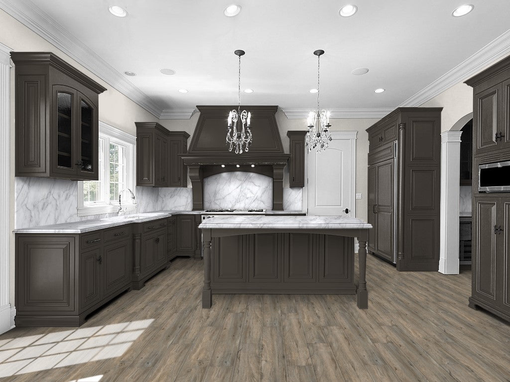 XL Flooring Flexi Plank Collection Zanzibar Vinyl, 7" W x 48" L x 0.5 ...